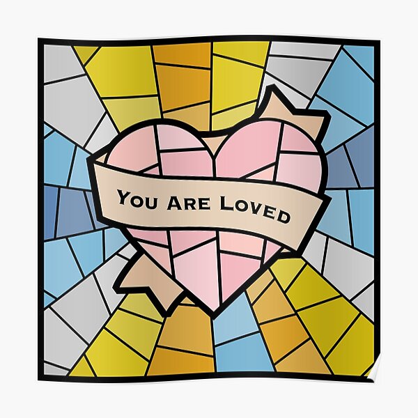 "You Are Loved Pride (AroAce)" Poster for Sale by OctopodArts | Redbubble