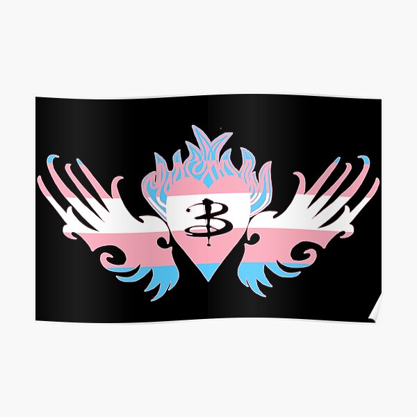"Transgender Angelic Slayer Pride" Poster for Sale by EmceeFrodis ...