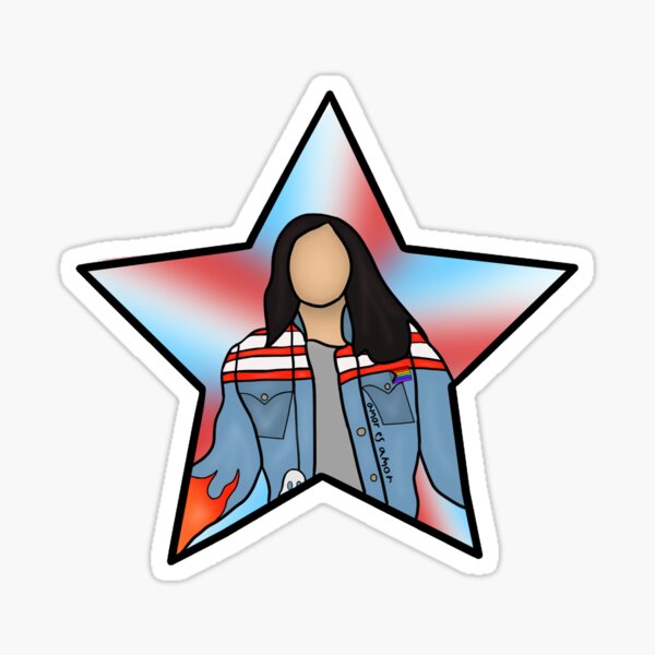 "America Chavez" Sticker for Sale by ThatNerdKneiva | Redbubble