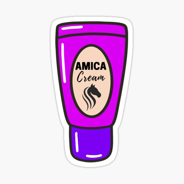 "AMICA Cream" Sticker for Sale by Aleksander37 | Redbubble