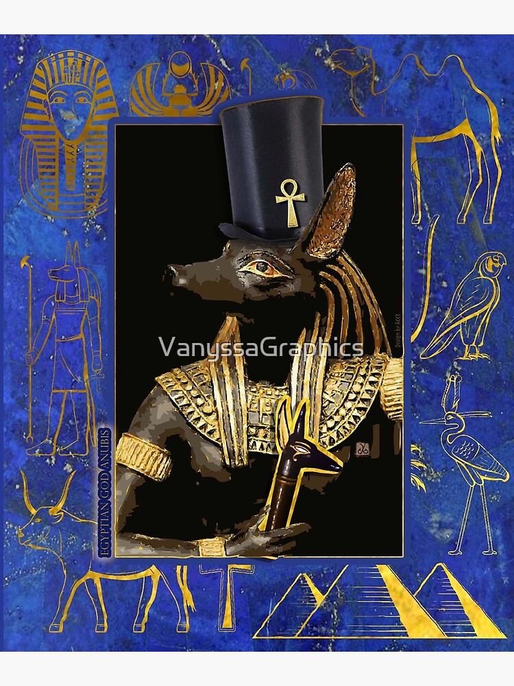 "Egyptian God Anubis - Modern Times (by ACCI)" Poster for Sale by ...