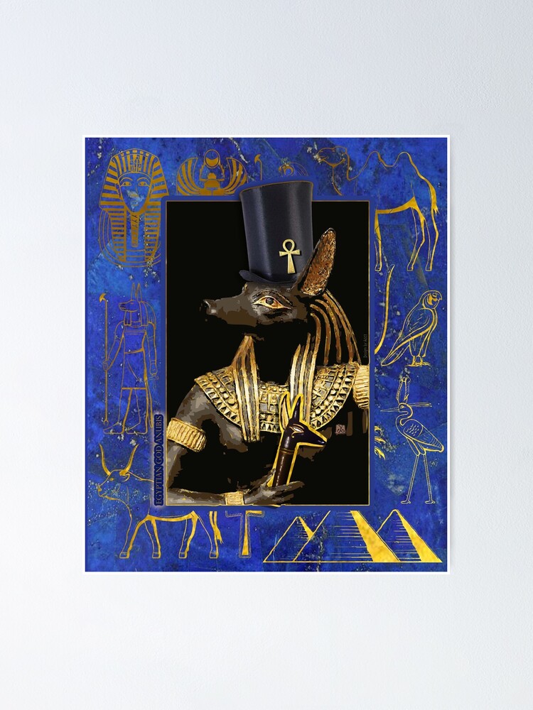 "Egyptian God Anubis - Modern Times (by ACCI)" Poster for Sale by ...