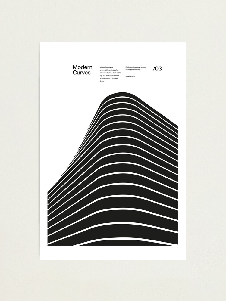 "Modern Curves 03, Modern Architecture Design, minimalist Design ...