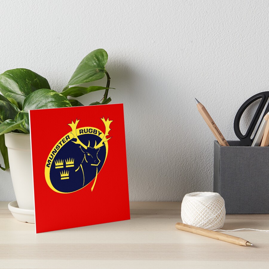 " MUNSTER-TEAM -OFFICIAL-LOGO" Art Board Print for Sale by Cotton4u ...