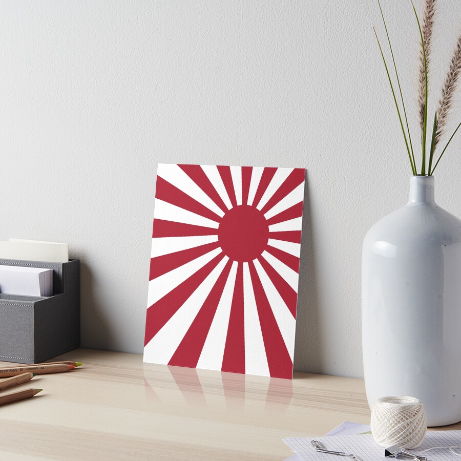 "Japanese Rising Sun" Sticker for Sale by KushniDesign | Redbubble