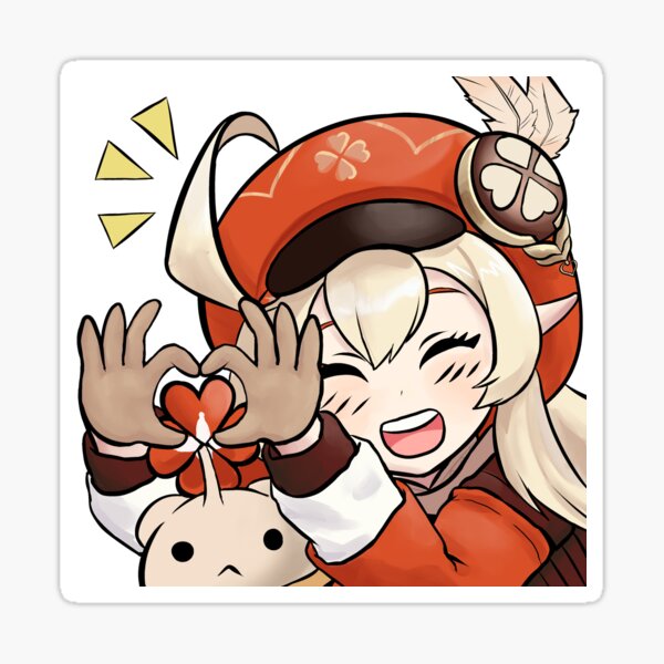 "Klee" Sticker for Sale by Silmaera | Redbubble