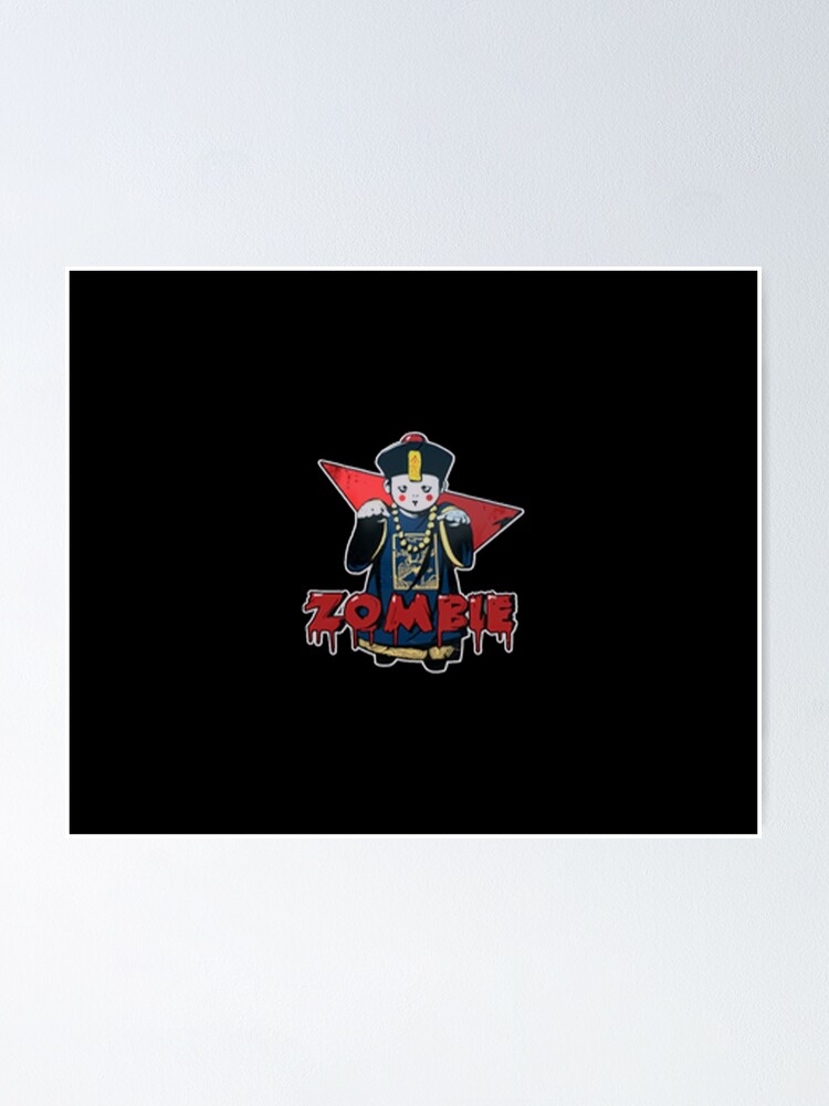 "Chinese zombie boy in national costume" Poster for Sale by si3iy ...