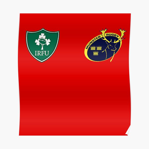 "MUNSTER And IRFU-TEAM -LOGO" Poster for Sale by Cotton4u | Redbubble