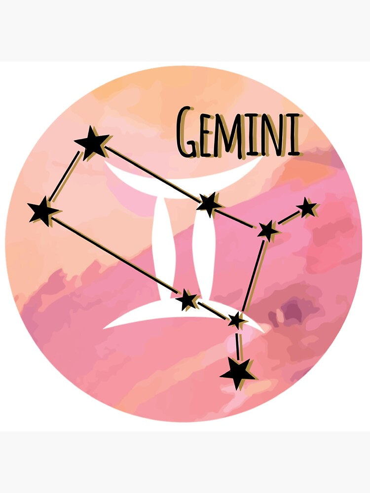 "Gemini Logo" Sticker for Sale by bigcitybird | Redbubble