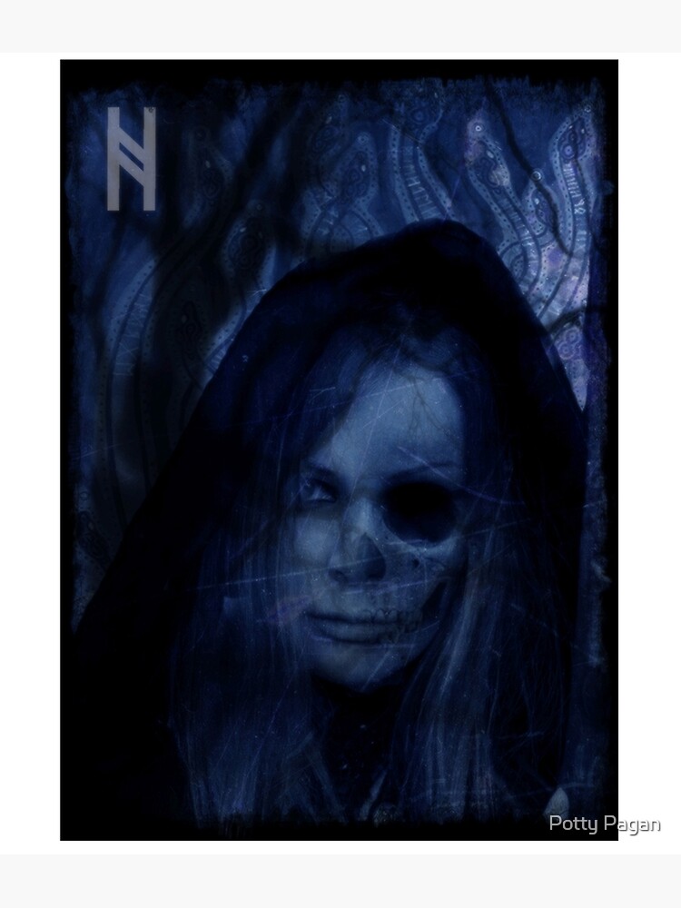 "Hel (The Norse Goddess Of The Underworld)" Poster for Sale by potty ...