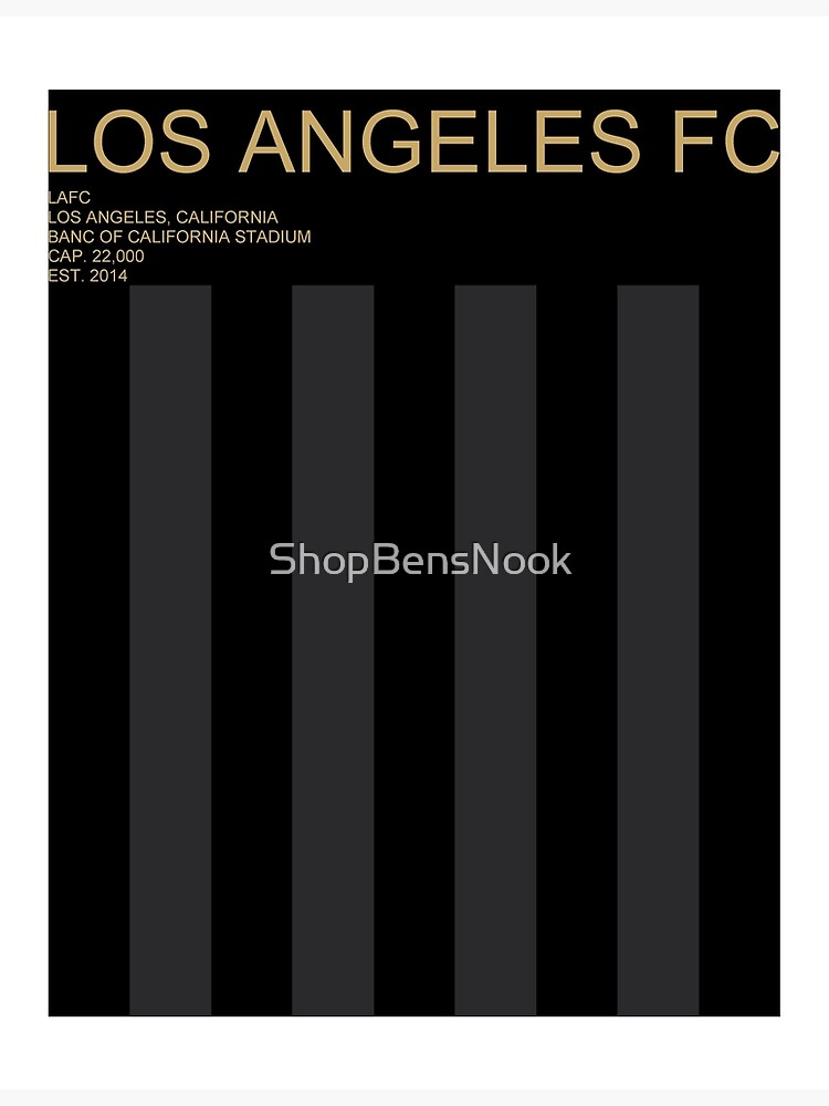 "LAFC Geometric Minimal Art Design" Poster for Sale by ShopBensNook ...
