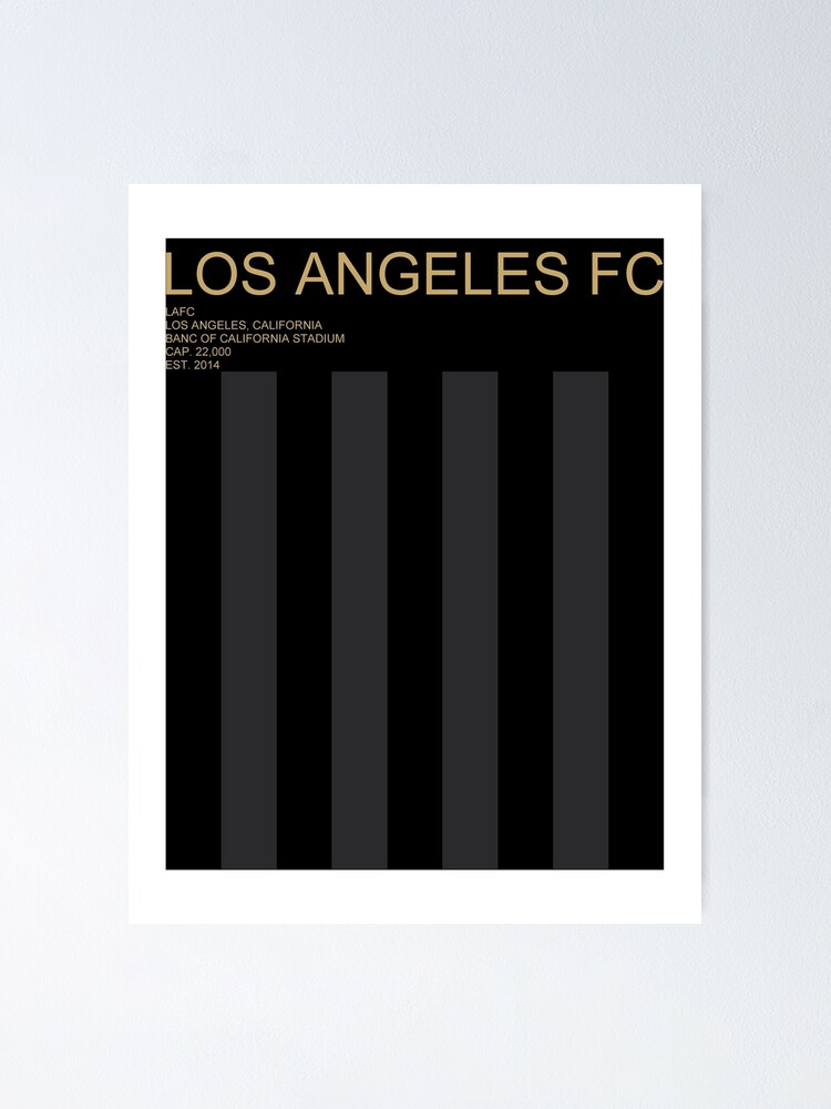 "LAFC Geometric Minimal Art Design" Poster for Sale by ShopBensNook ...