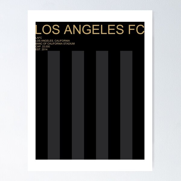 "LAFC Geometric Minimal Art Design" Poster for Sale by ShopBensNook ...