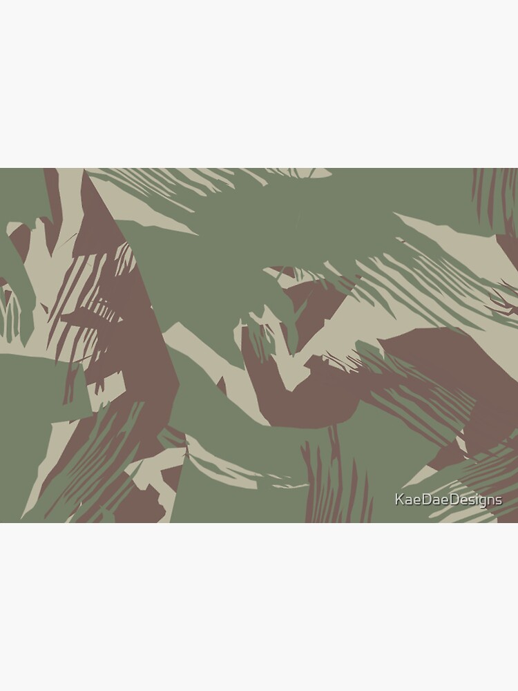 "Rhodesian Brushstroke Pattern" Mask for Sale by KaeDaeDesigns | Redbubble