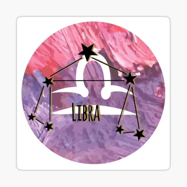 "Libra Logo" Sticker for Sale by bigcitybird | Redbubble