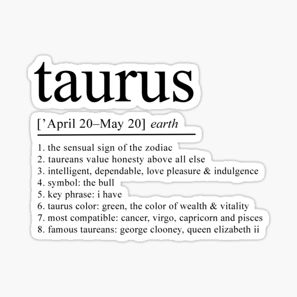Taurus Zodiac Sign Meaning