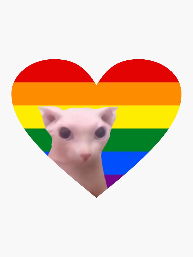 "Bingus Pride 4" Sticker for Sale by picku | Redbubble