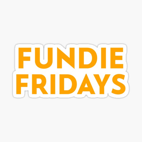 " Fundie Fridays" Sticker for Sale by art-fox | Redbubble