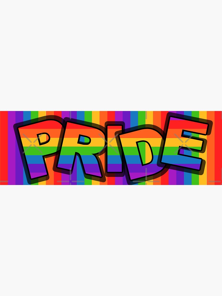 "Pride LGTB" Sticker for Sale by frankclever | Redbubble