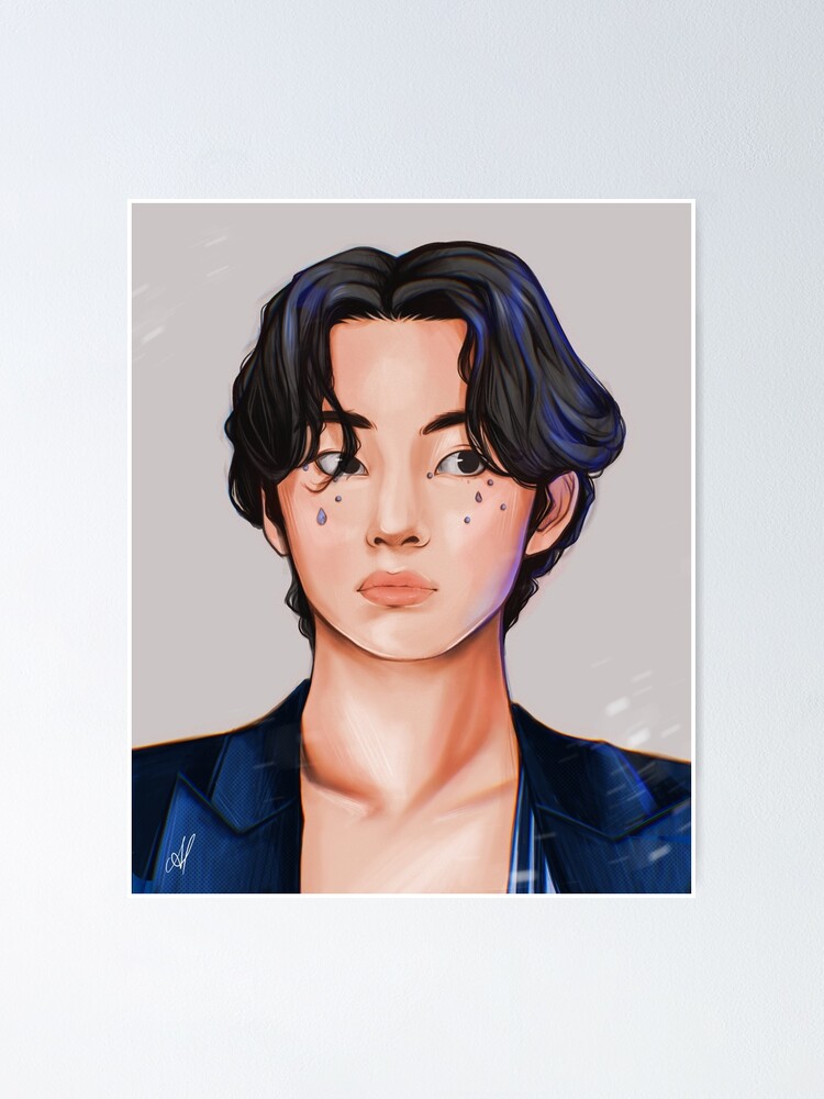 "Tae Portrait" Poster for Sale by ThatsAndriana | Redbubble