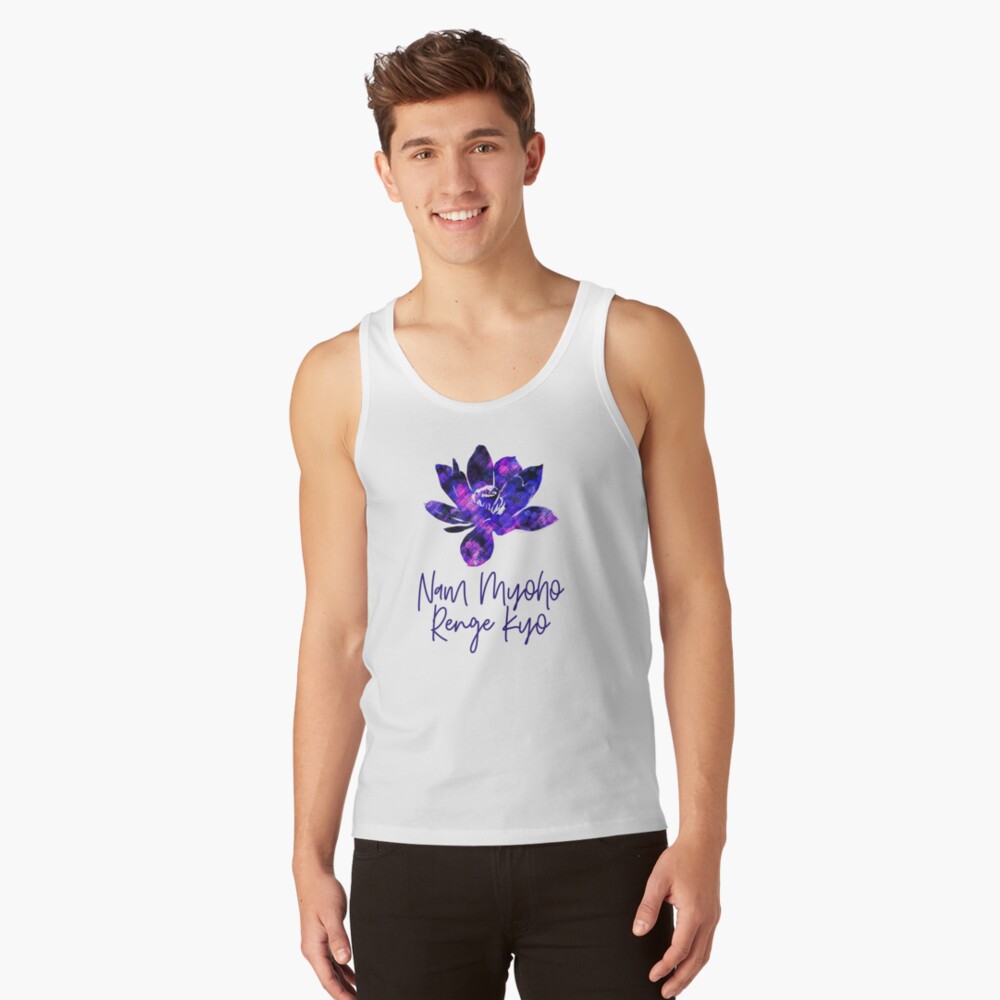 "Hand drawn Lotus Flower Silhouette Cool Purple and Diagonals" Sticker ...