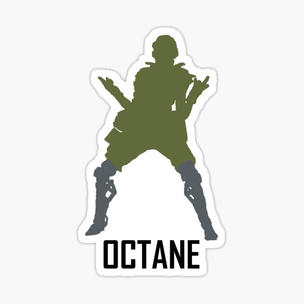 "Octane Apex Legends" Sticker for Sale by 19abrant | Redbubble