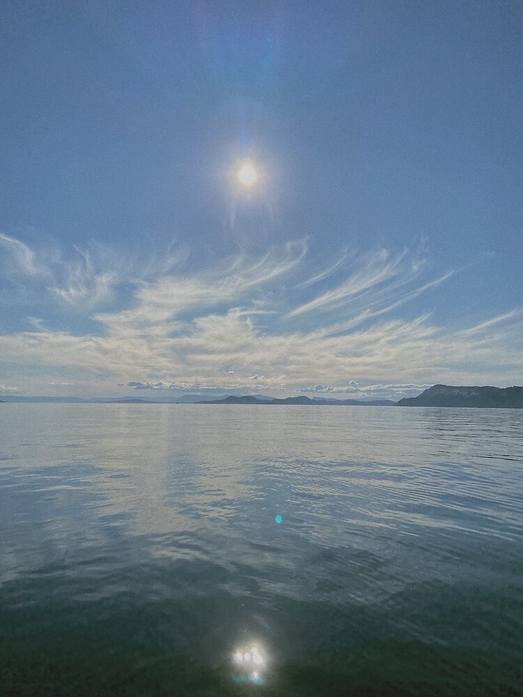 "Kayaking through the San Juan Islands" Poster for Sale by Luc-alvarez ...