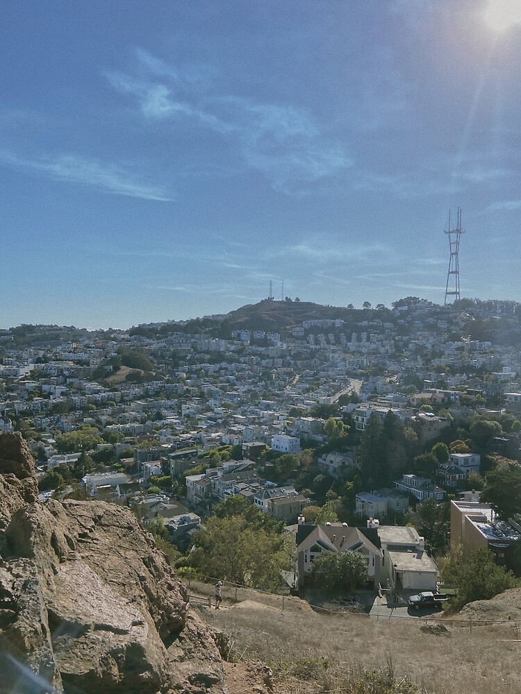 "Twin Peaks in San Francisco on Film" Poster for Sale by Luc-alvarez ...