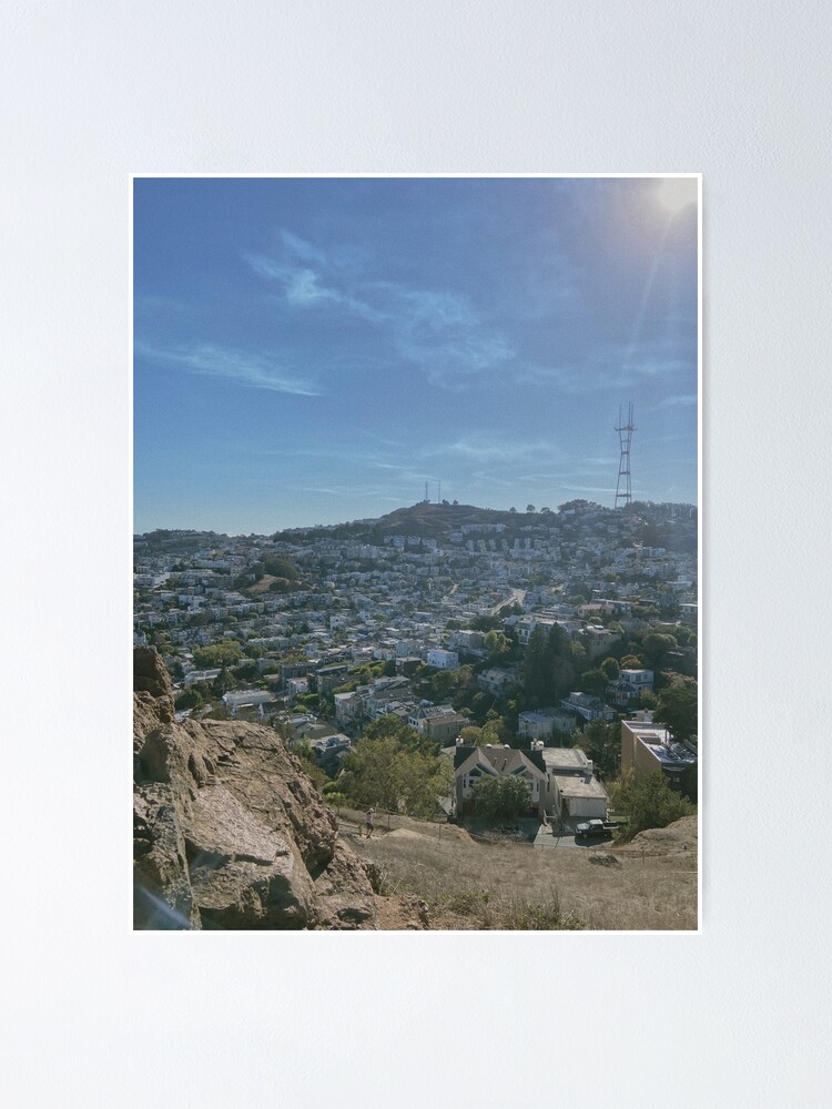 "Twin Peaks in San Francisco on Film" Poster for Sale by Luc-alvarez ...