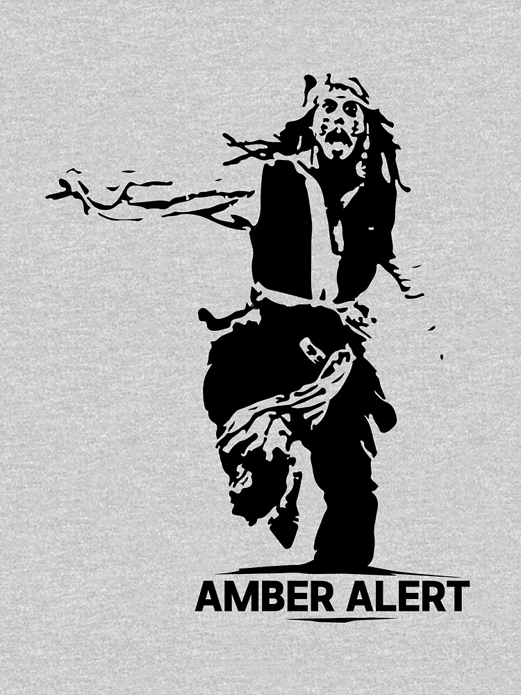 "Amber Alert" T-shirt for Sale by FashinStatement | Redbubble | johnny ...