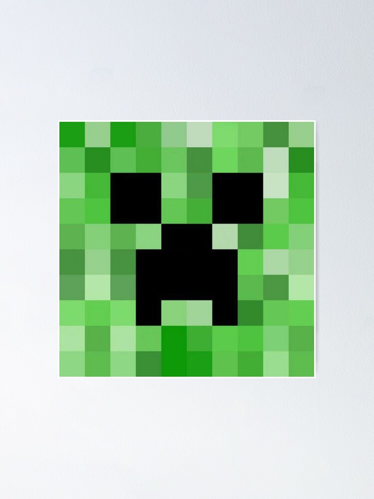 "Minecraft Creeper" Poster for Sale by MinecraftShop | Redbubble