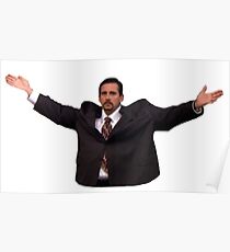 Michael Scott: Posters | Redbubble