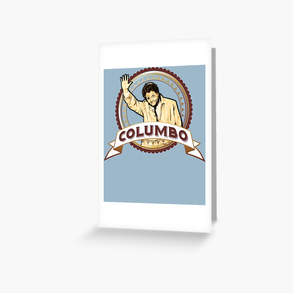 "Cigar Armed Sleazy Detective Interesting Detective Columbo Logo ...