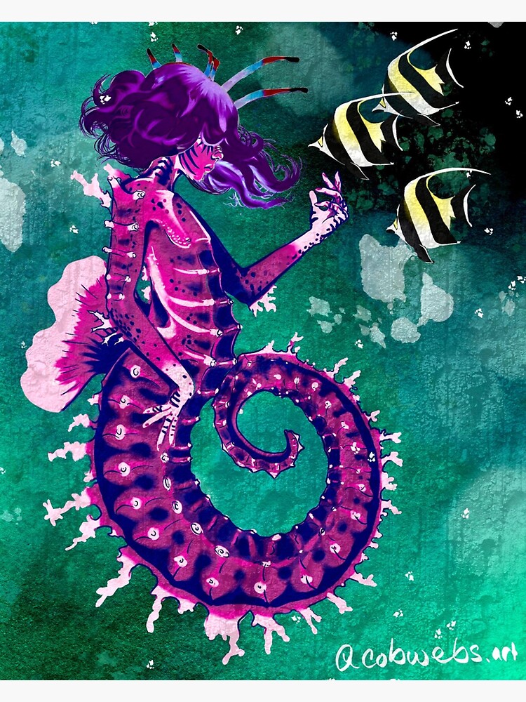 "Bisexual Pride Mermaid" Sticker for Sale by CobwebsArt | Redbubble