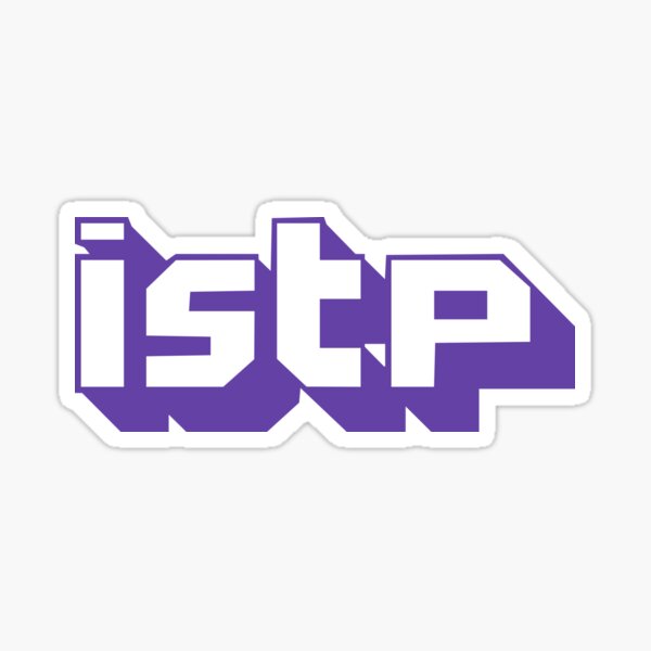 "ISTP TWITCH" Sticker for Sale by Renno- | Redbubble