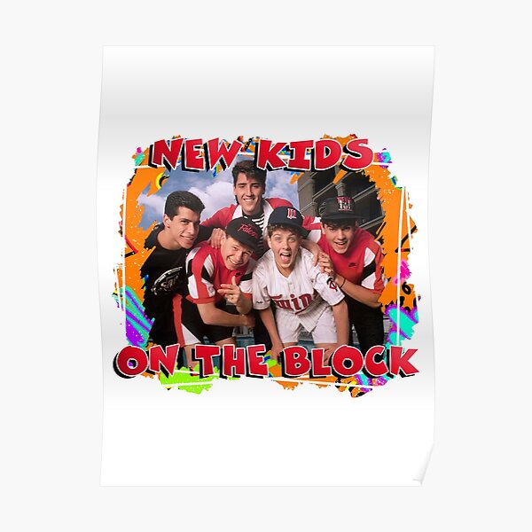 "NKOTB" Poster for Sale by VirgilRaynor | Redbubble