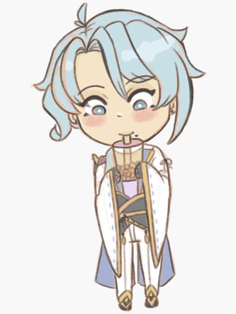 "Ayato Chibi" Sticker for Sale by torpidistrying | Redbubble