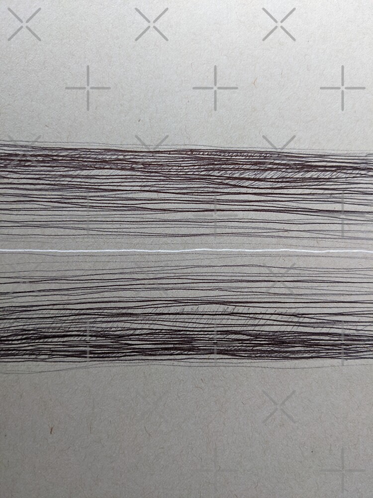 "Horizontal Lines" Sticker for Sale by arfff | Redbubble