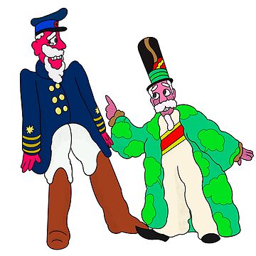 "Old Fred & Lord Mayor" Sticker for Sale by Slunkisbiggles | Redbubble