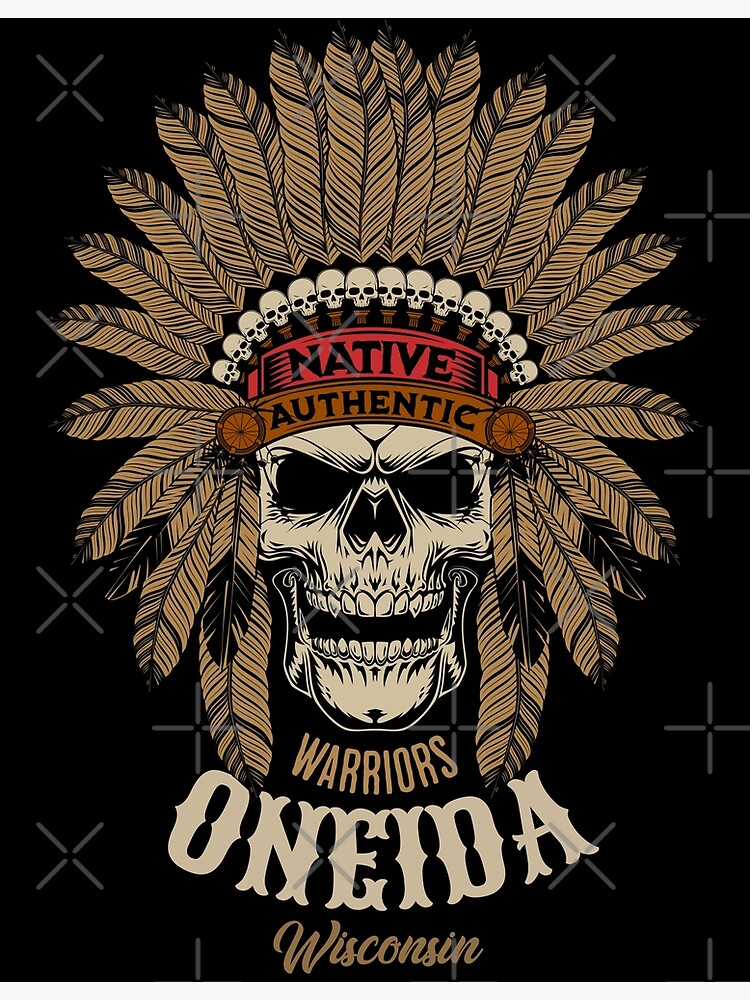 "Oneida Indian indigenous tribe Wisconsin" Poster for Sale by THEWFBD ...