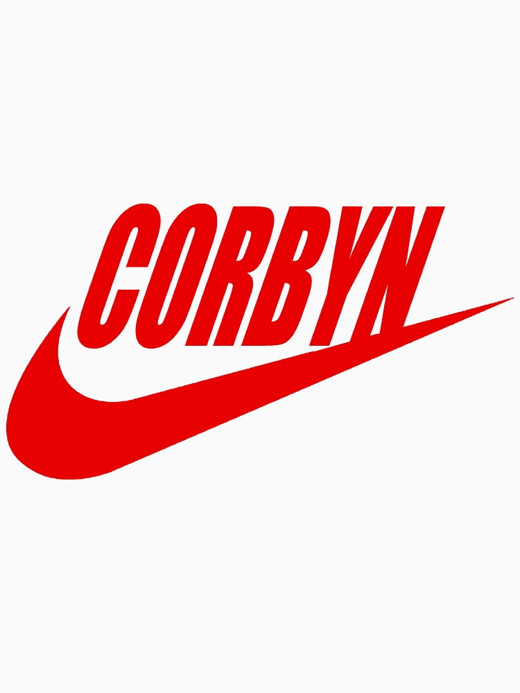 "JUST CORBYN" T-shirt for Sale by nahm80 | Redbubble | corbyn t-shirts ...