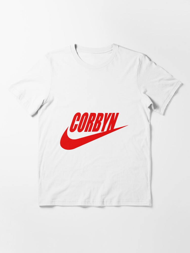 "JUST CORBYN" T-shirt for Sale by nahm80 | Redbubble | corbyn t-shirts ...