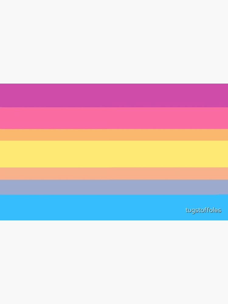 "Pan and Trans Mixed Flag" Poster for Sale by TurttheTurtle | Redbubble