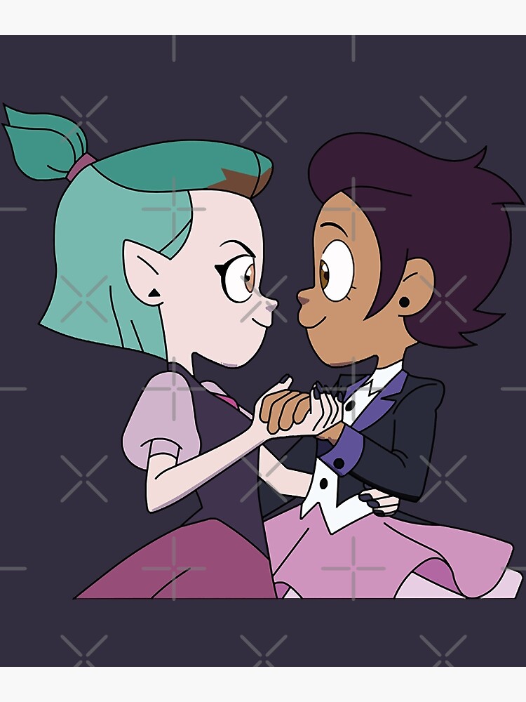 "Good People Magic Friendship Amity and Luz Dance Lumity Classic Retro ...