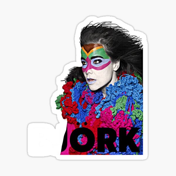 "Birthday Bjork Cute Mens Funny" Sticker for Sale by EstherWinters ...