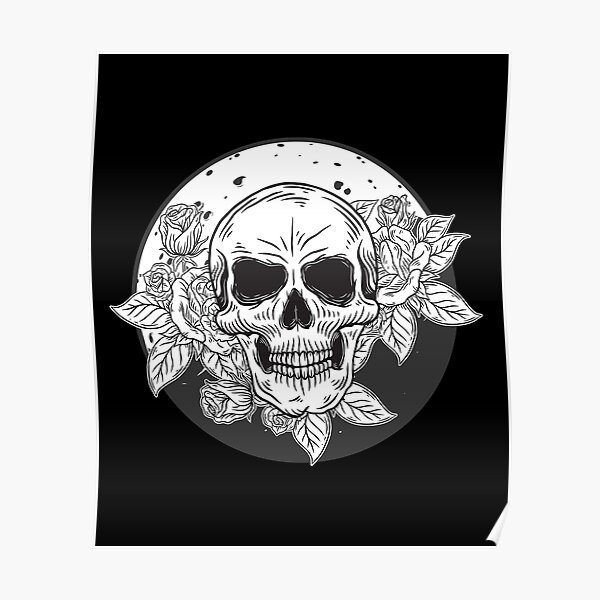 "Happy Death Roses Of The Dead" Poster for Sale by MixyMugs | Redbubble