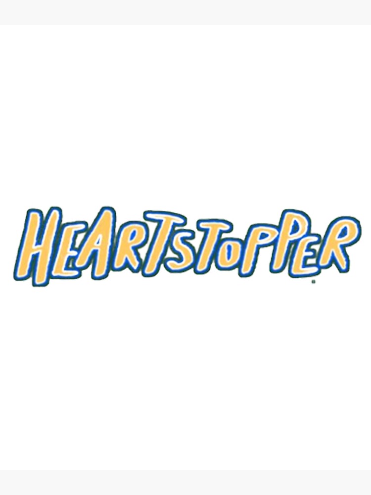 "Heartstopper word " Poster for Sale by MorganDixon | Redbubble
