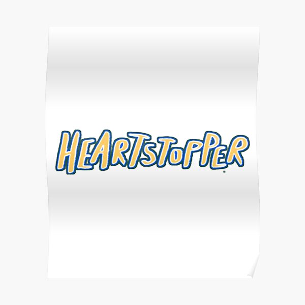 "Heartstopper word " Poster for Sale by MorganDixon | Redbubble