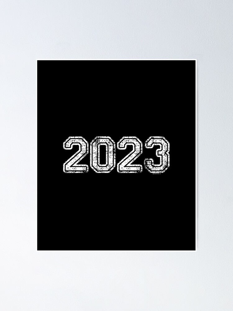 "Class of 2023 Graduation School Vintage Spirit Senior 2023" Poster for ...