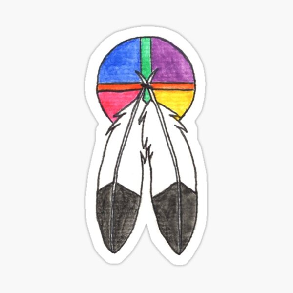 "Two-Spirit Pride Icon" Sticker for Sale by WillowCBrown | Redbubble